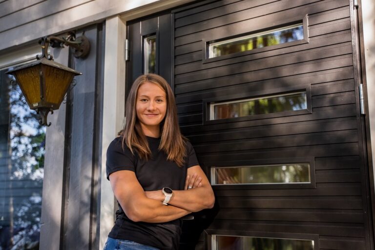 Kaskipuun vähähiilinen ovimallisto vakuutti maajoukkuehiihtäjä Katri ...